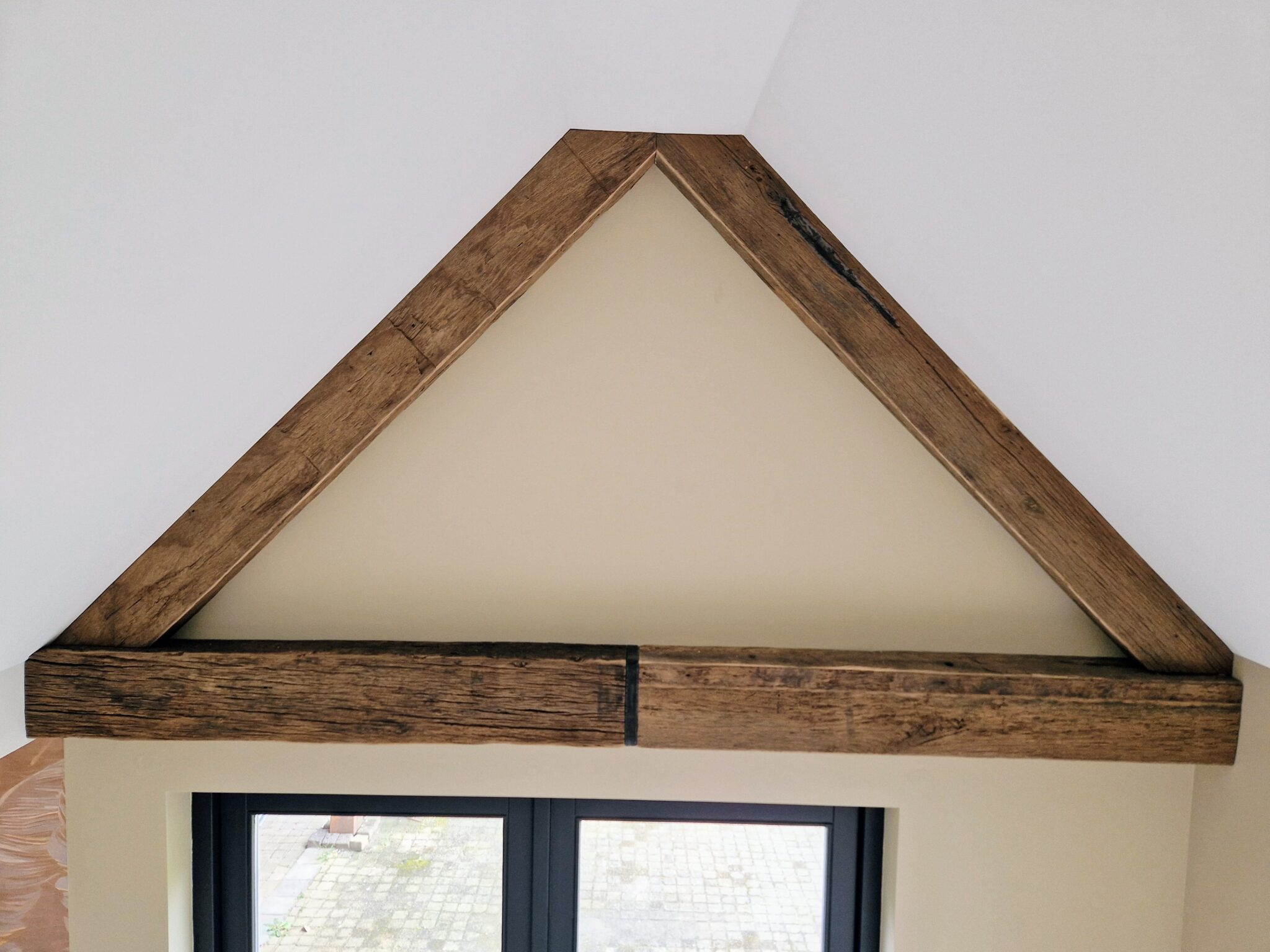 Betimmering met oud eikenhout - Hout van toen